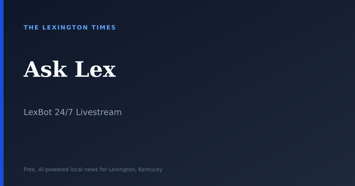 Ask Lex | The Lexington Times